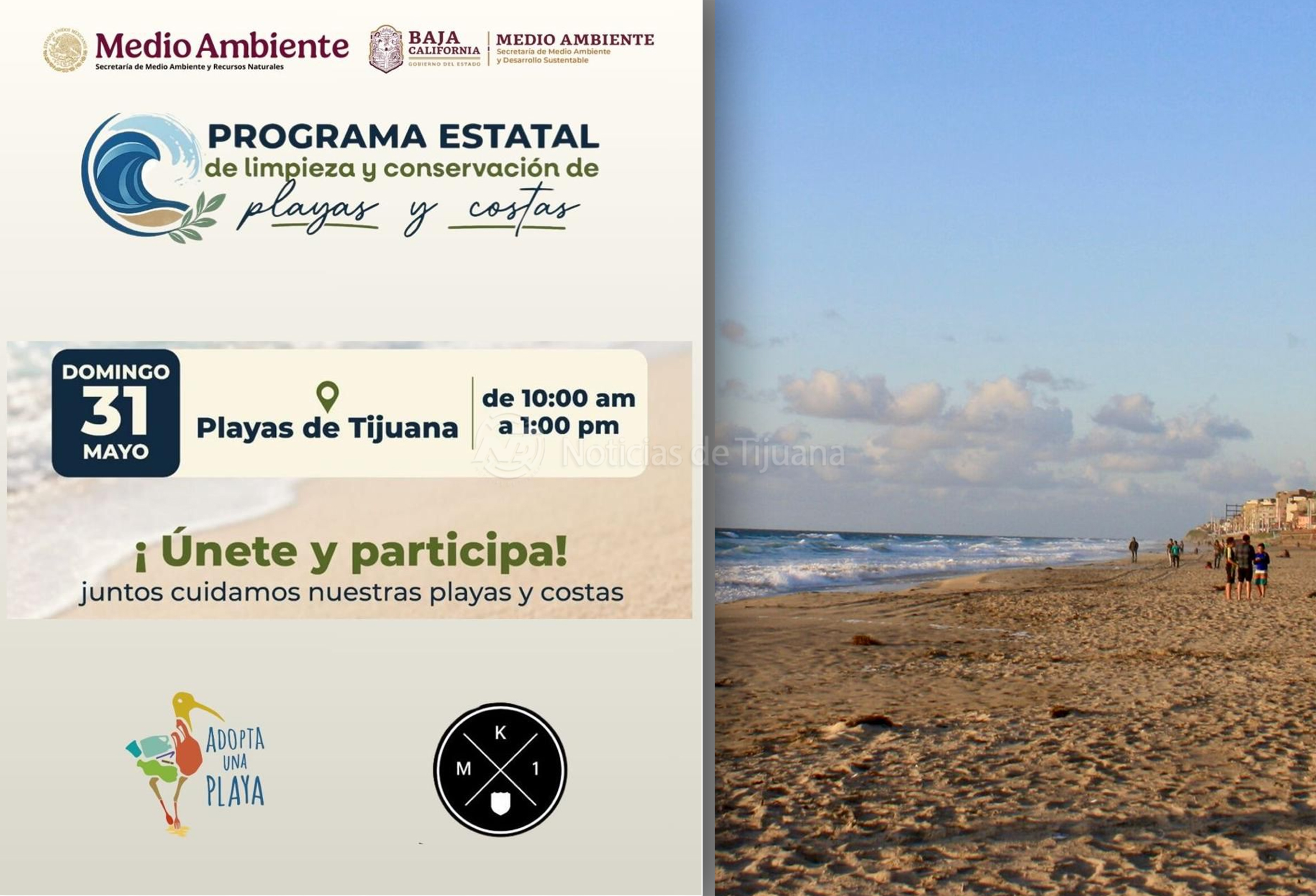 Limpieza de playas y su impacto ambiental positivo - Tijuana